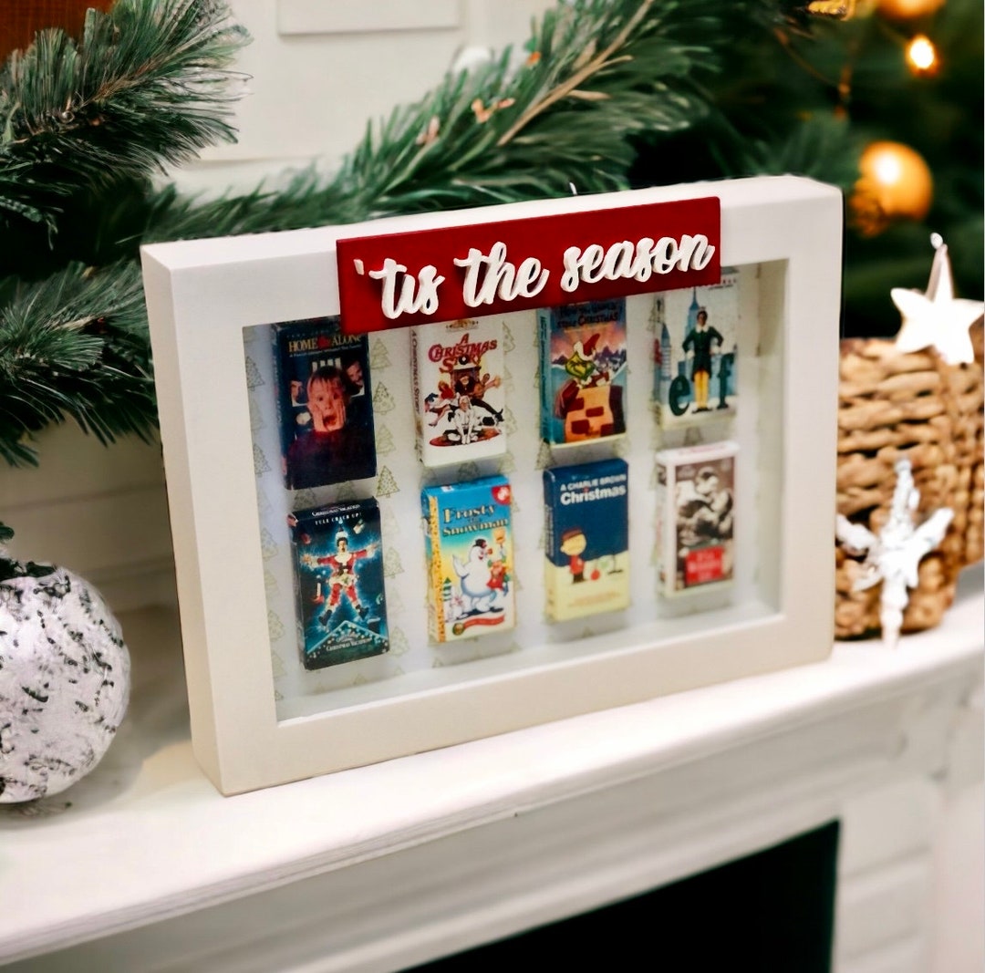 Handmade 3D Christmas Movie Shadow Box, Choose Your 8 Favorite ...