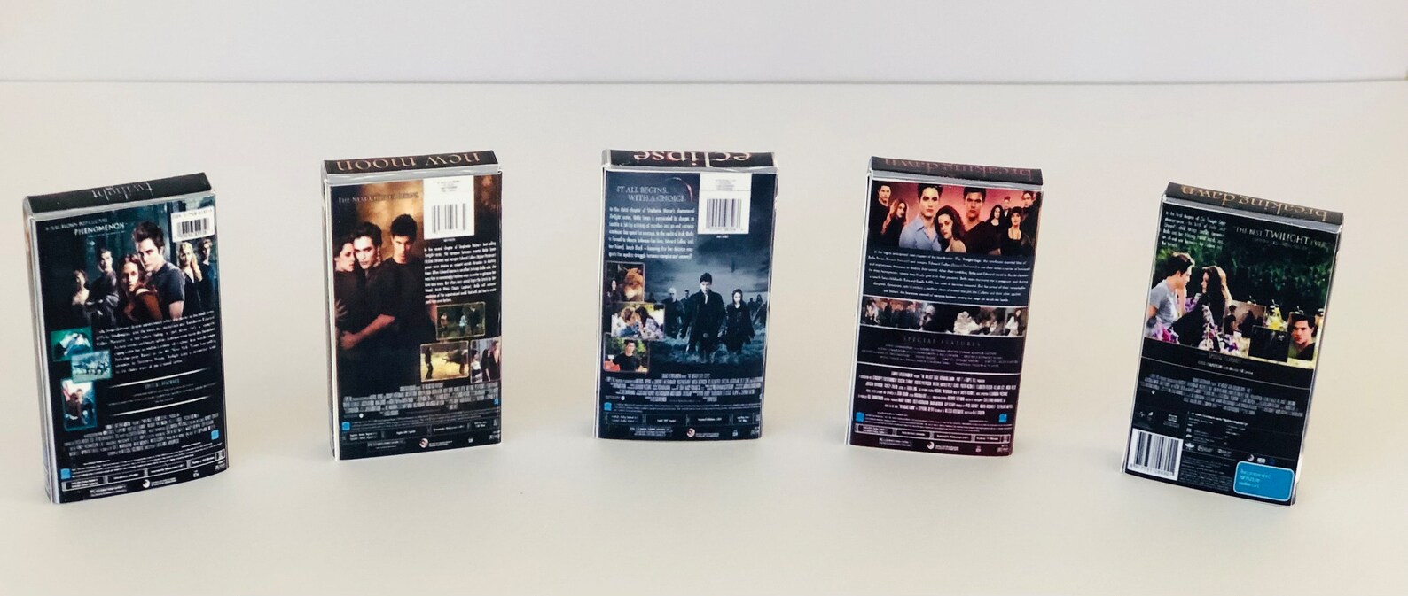 Twilight Movie VHS Magnets: Complete Set of 5, Unique Home Decor - Etsy