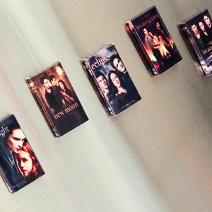 Twilight Movie VHS Magnets: Complete Set of 5, Unique Home Decor - Etsy