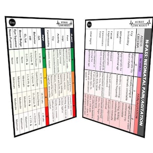 Badge Buddy - Pain Scale: FLACC, PIPP, & NPASS - Etsy