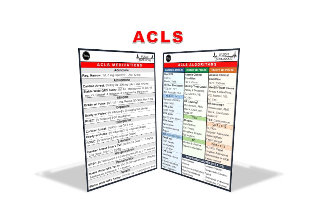 ACLS Digital Download Badge Buddy - Etsy