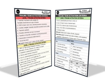 ESI Horizontal Badge Reference Cards 2 Card Set - Etsy