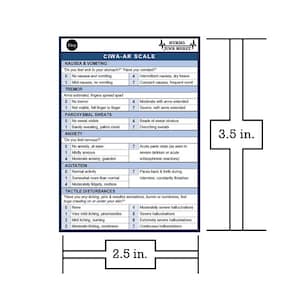 Clinical Institute Withdrawal Assessment for Alcohol (CIWA-AR) Digital ...