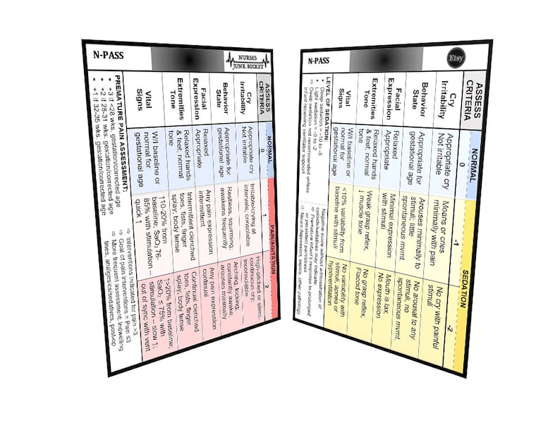 Badge Buddy NPASS Pain & Sedation - Etsy