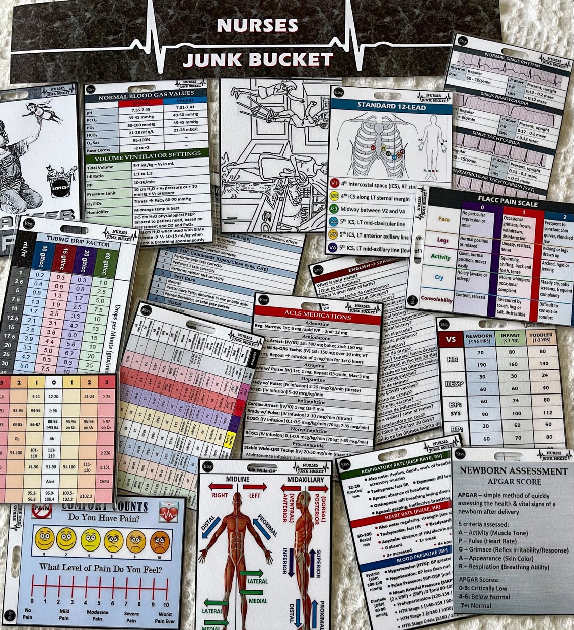 Vital Signs Digital Download Badge Buddy - Etsy