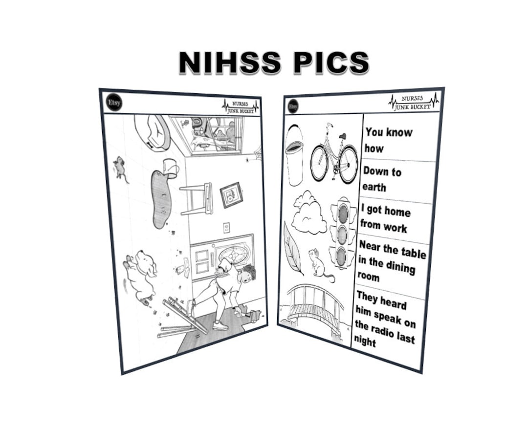 NIHSS Imágenes Descarga digital Insignia Buddy - Etsy España