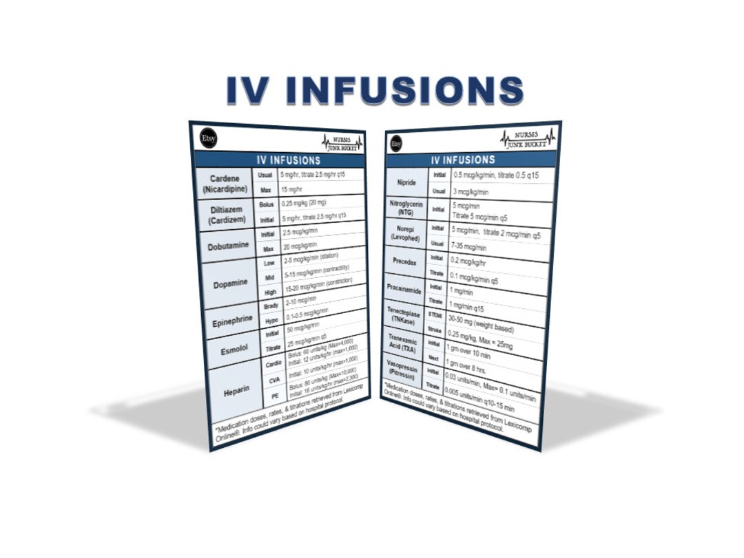 IV Infusions Digital Download Badge Buddy - Etsy