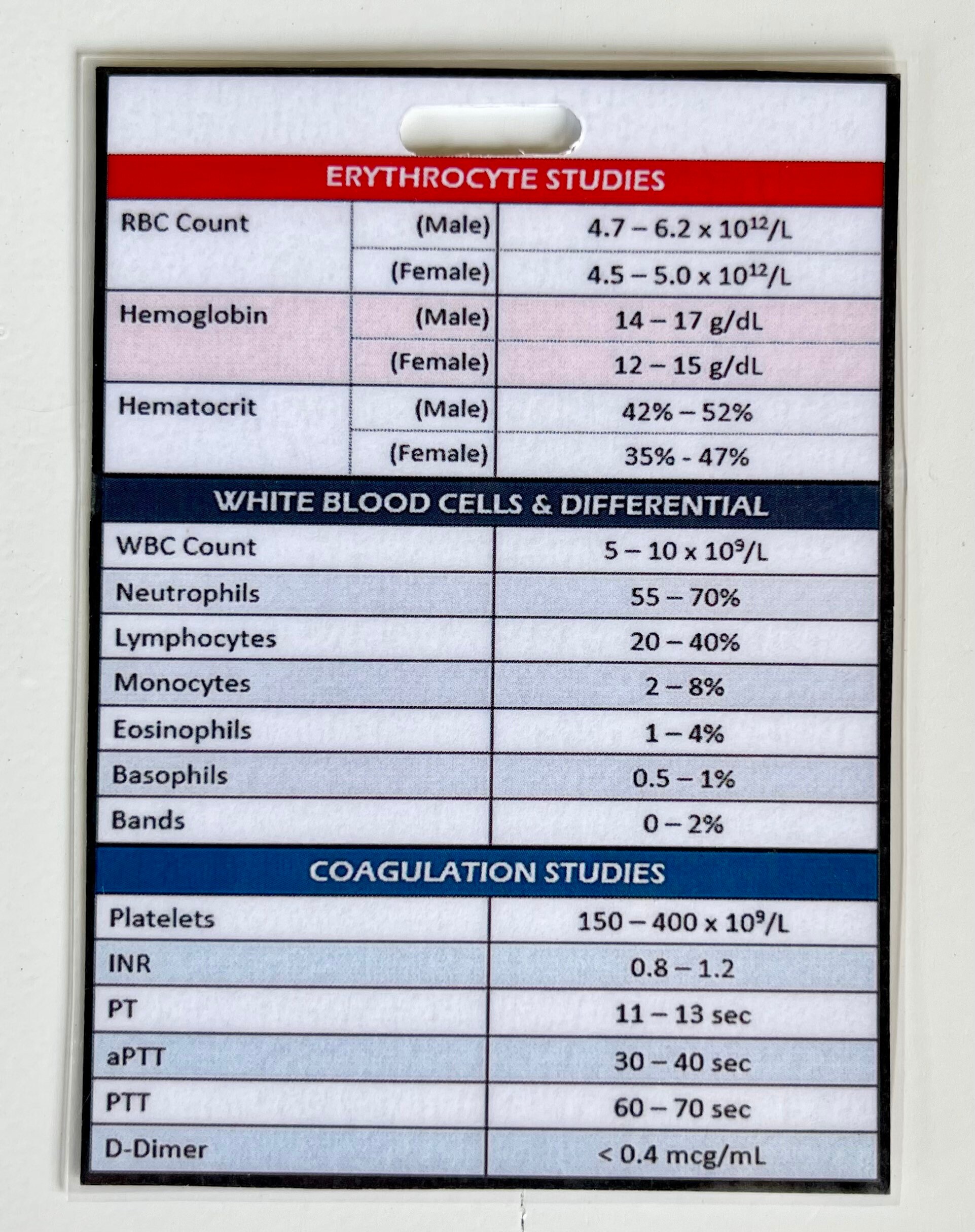 Badge Buddy Lab Values - Etsy