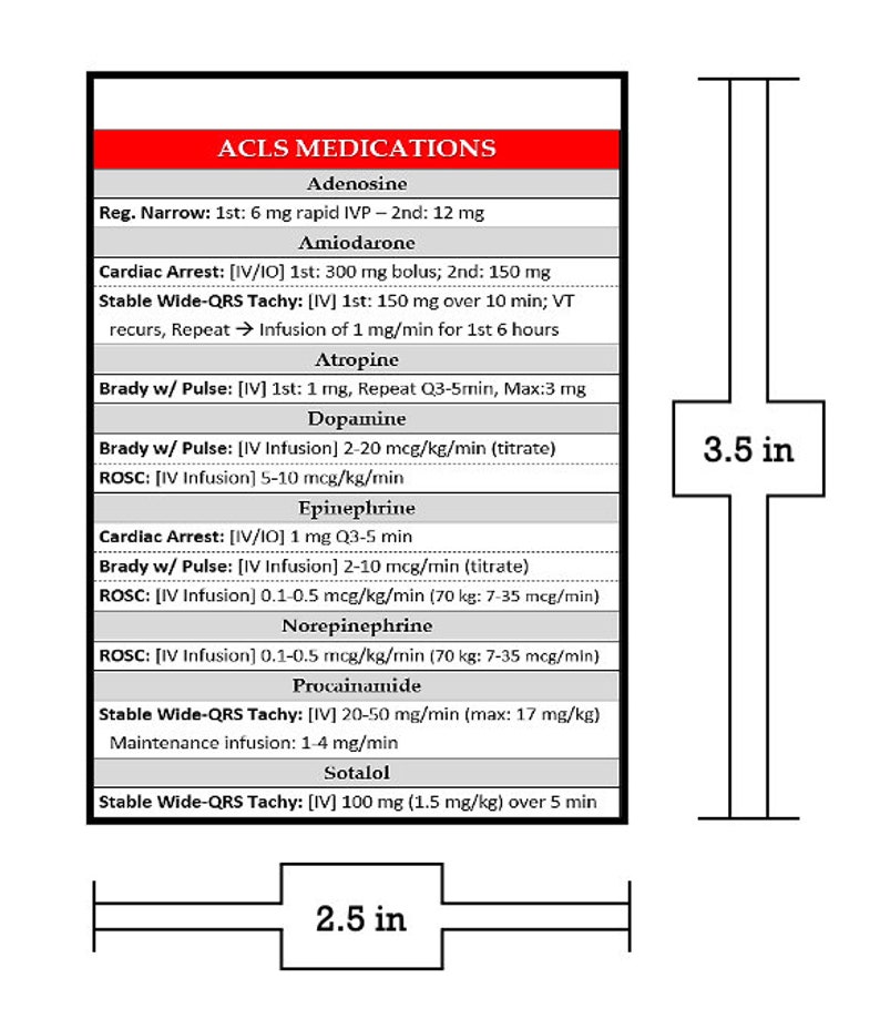 ACLS Digital Download Badge Buddy - Etsy