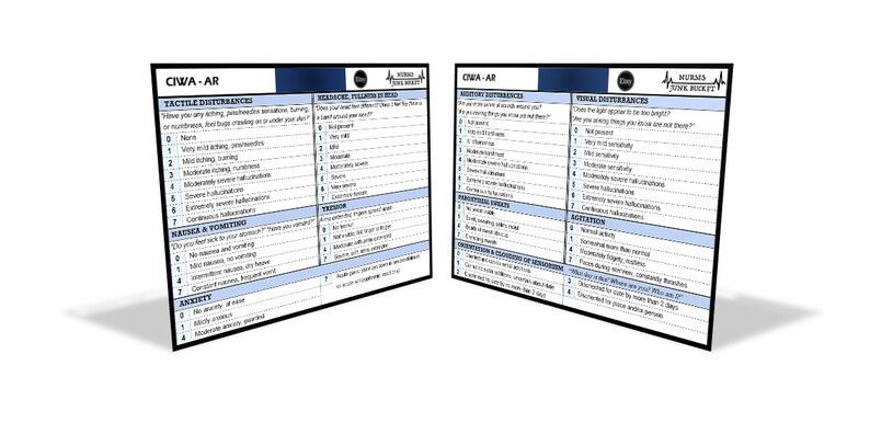 Clinical Institute Withdrawal Assessment for Alcohol (CIWA-AR) Digital ...