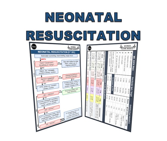 Neonatal Resuscitation Program Reference Chart Nrp