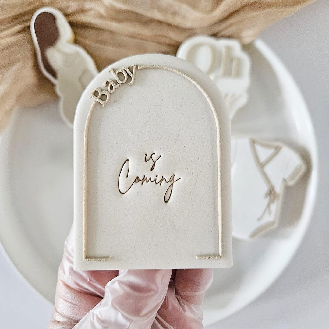 Arch Baby Stamp and Cookie Cutter for Sugar Paste Cookies - Etsy