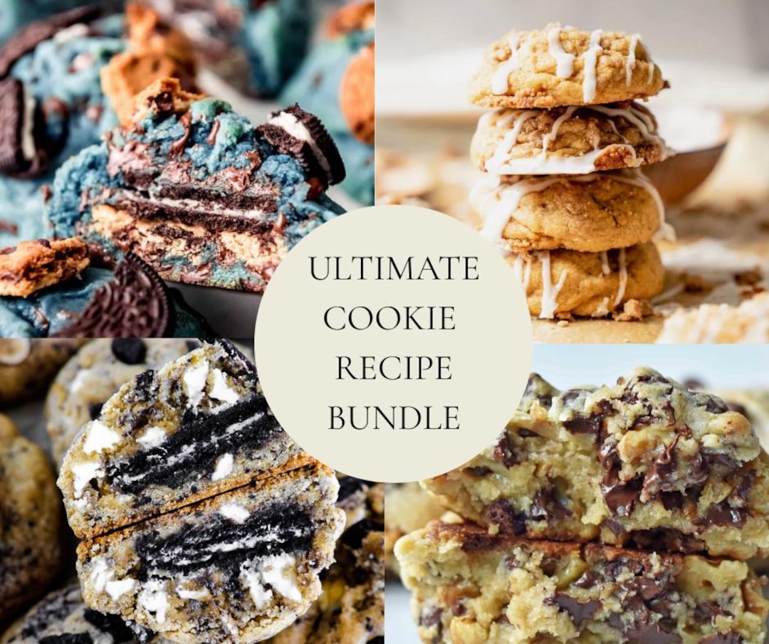ULTIMATE COOKIE Recipe Bundle-best Thick Stuffed Gourmet Chocolate Chip ...