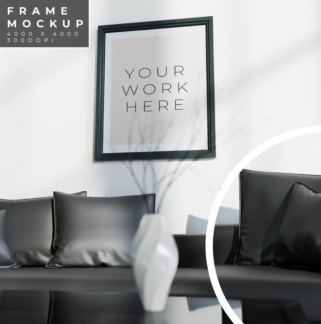 Luxurious Frame Mockup Classy Frames for Wall Decor, High-end PSD ...