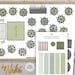 Sage Seating Chart Elements, Seating Planner, Table Plan, Wedding ...