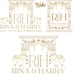 Custom Indian Wedding Logo | Personalised Wedding Monogram | South ...