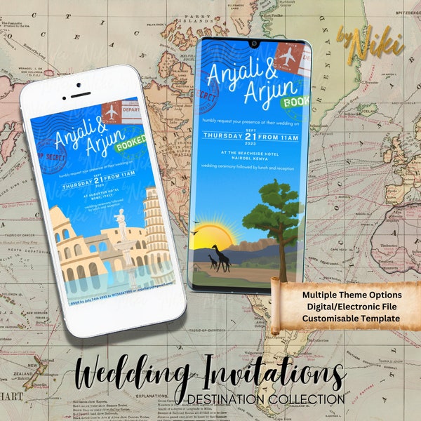 Destination Invite - Etsy