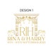Custom Indian Wedding Logo | Personalised Wedding Monogram | South ...
