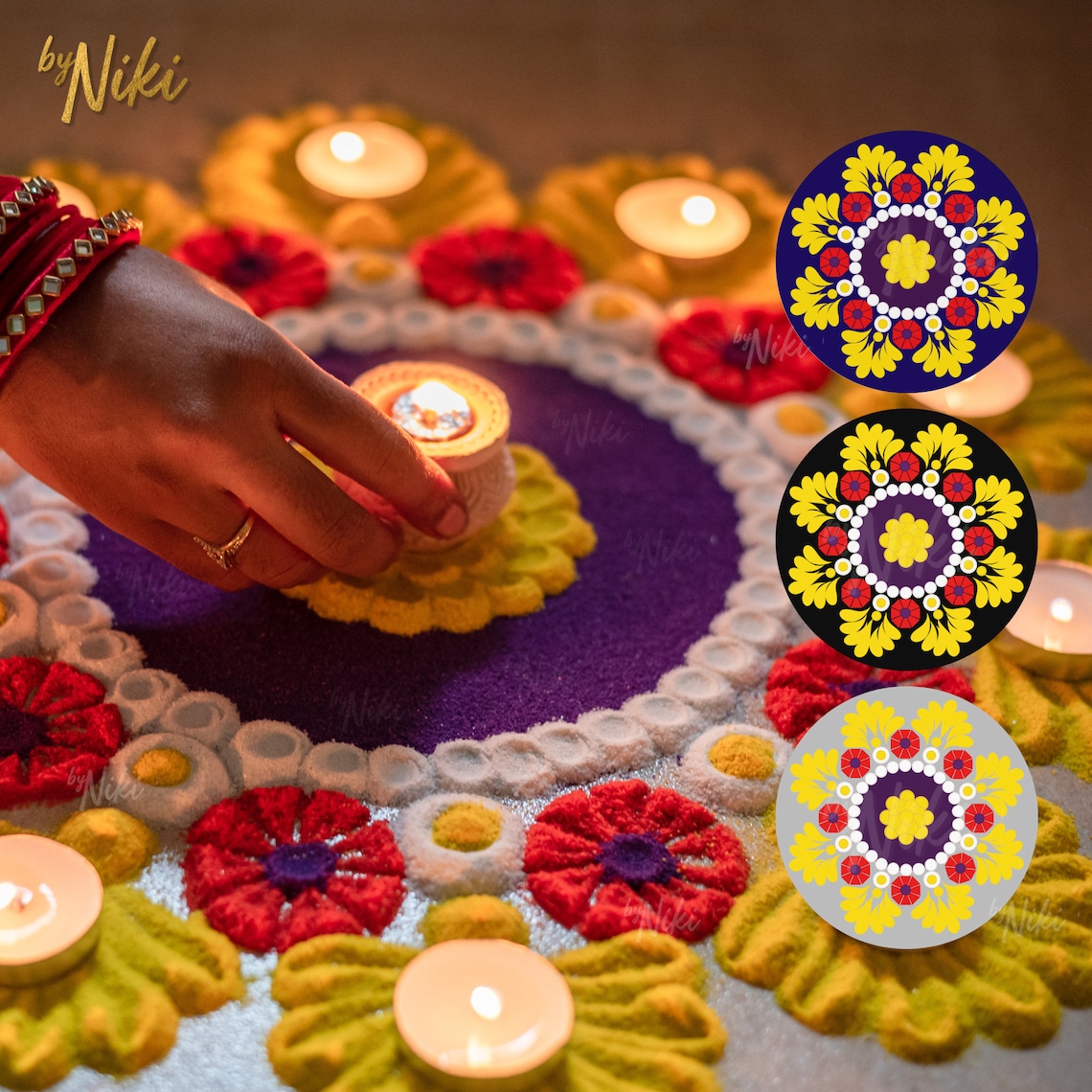 Rangoli Guide | Rangoli Template, Rangoli for Beginners, Rangoli ...