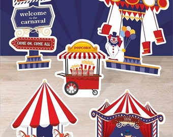 Amusement Park Birthday Decorations - Etsy