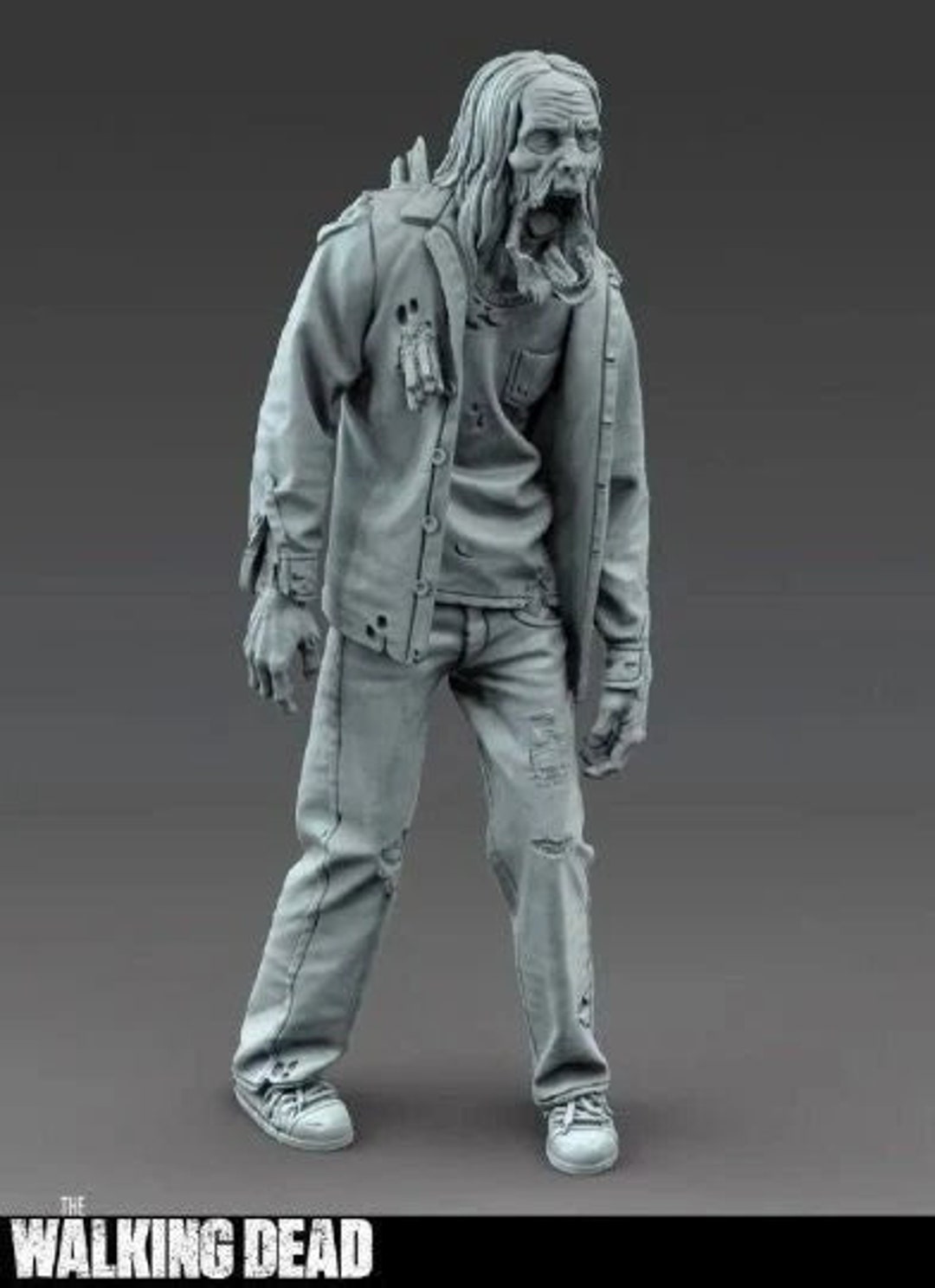The Walking Dead Zombie STL Modell 3D Druck - Etsy.de