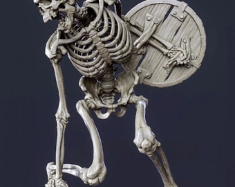 Skeleton Warrior Stl - Etsy