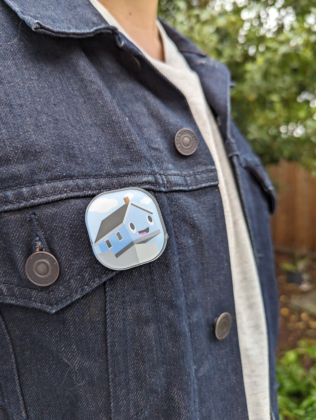 Fallen Star Pin and 2 UCSD Stickers, Gift for UCSD College Students ...