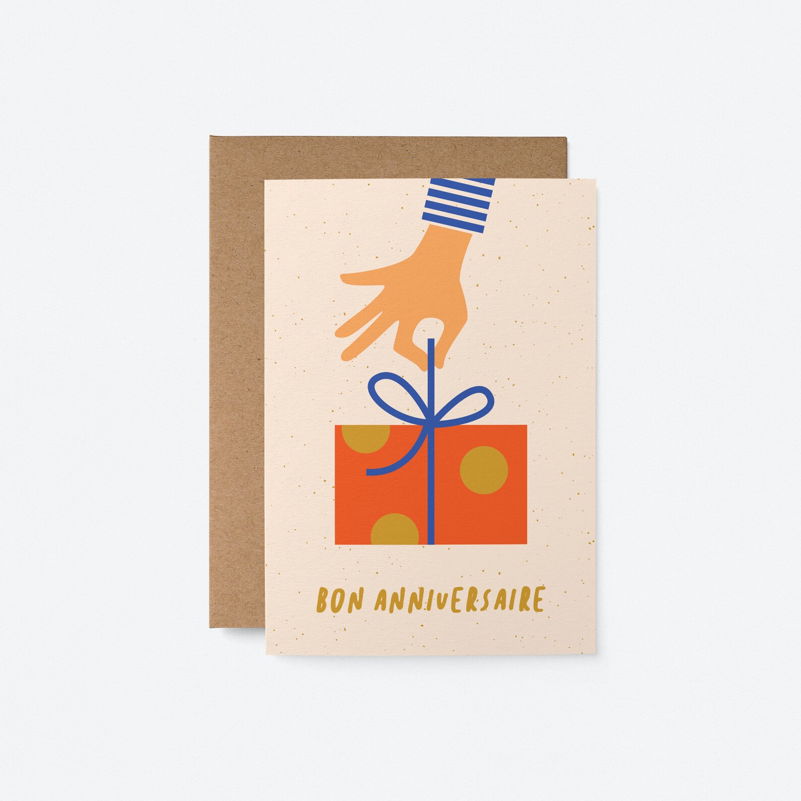 Bon Anniversaire Carte De Voeux Greeting Card Birthday Card in French ...