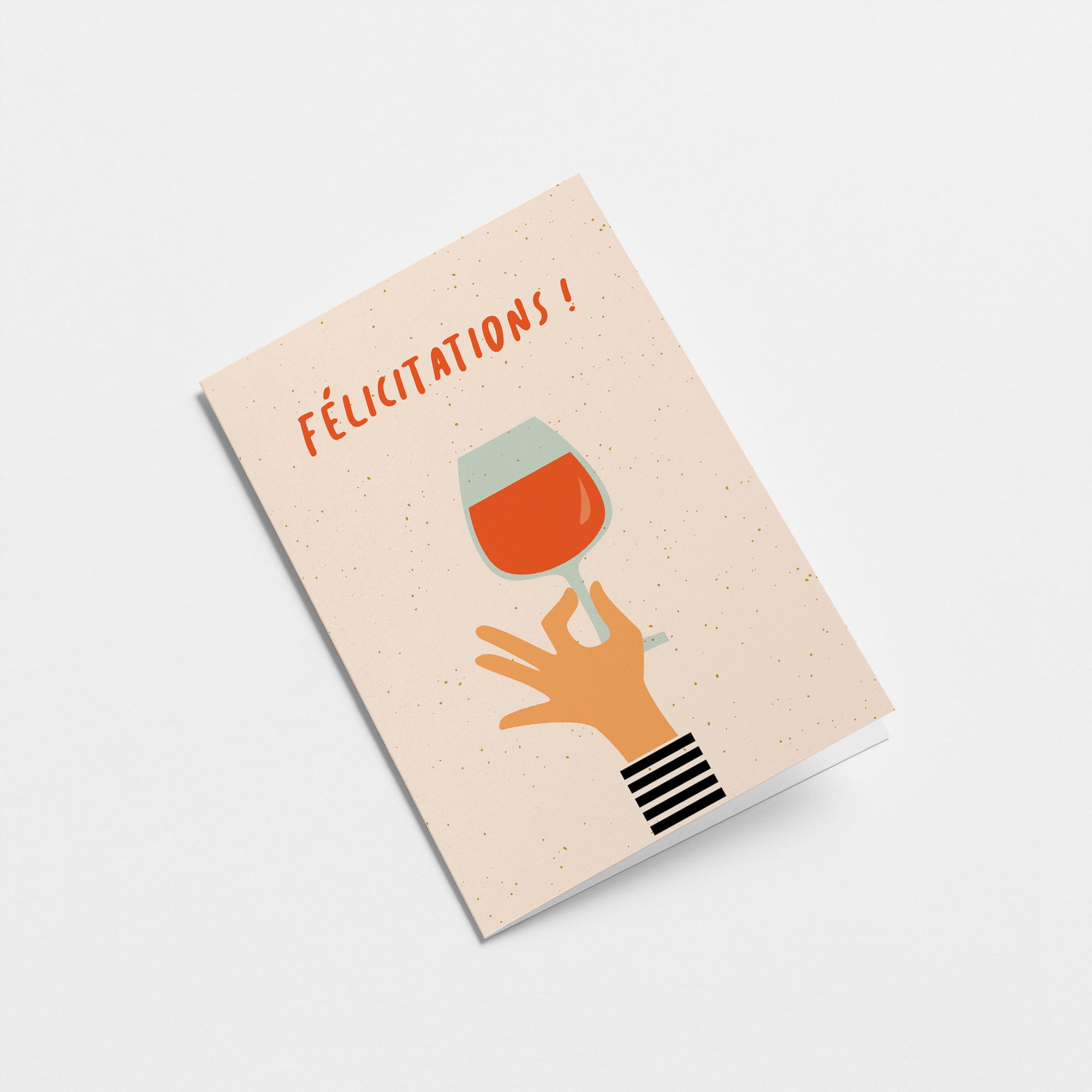 Félicitations congratulations Carte De Voeux French Congratulations ...