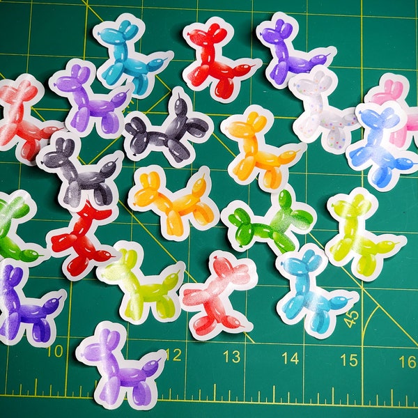 Balloon Stickers - Etsy