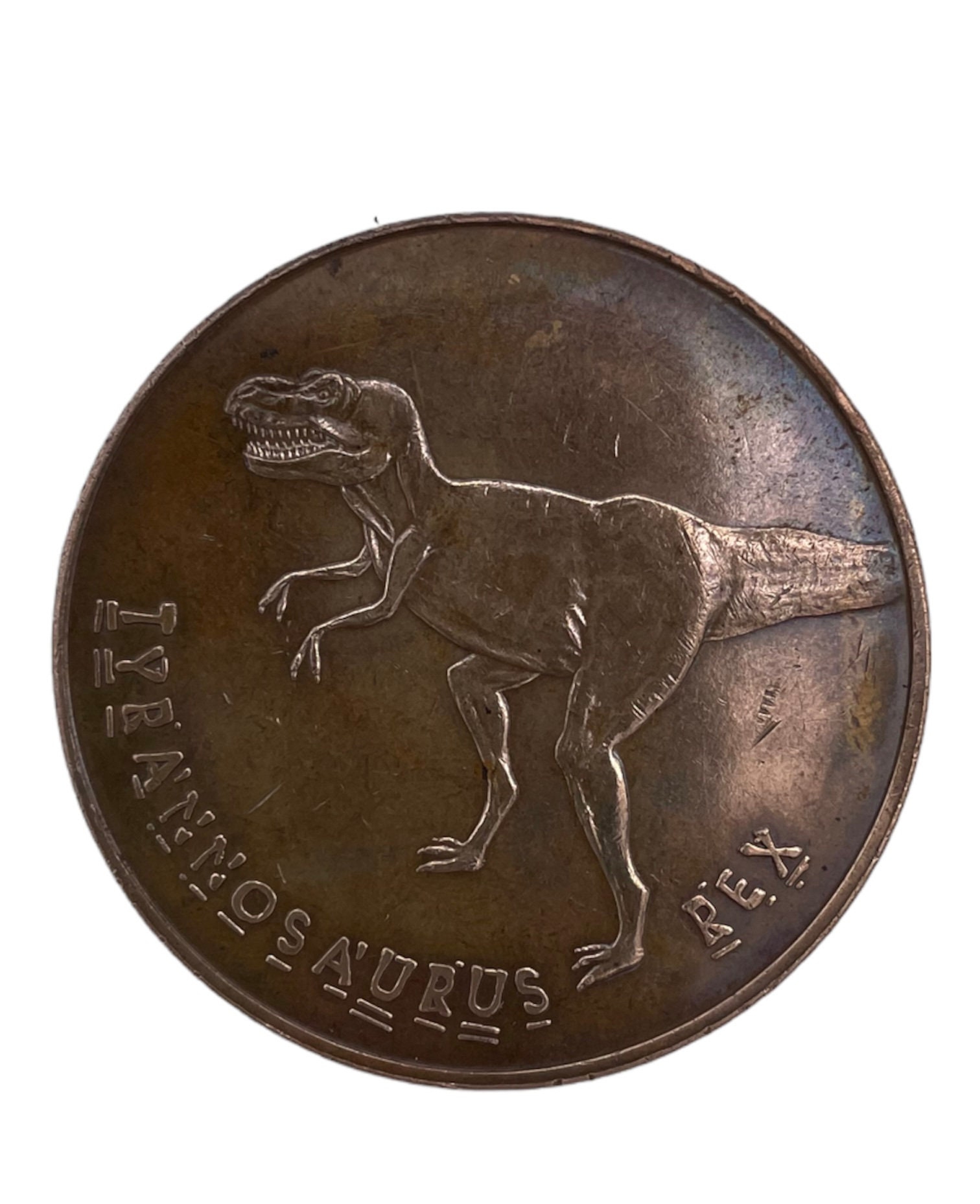 Tetleys the Lost World Jurassic Park Coin No.1 Tyrannosaurus Rex - Etsy