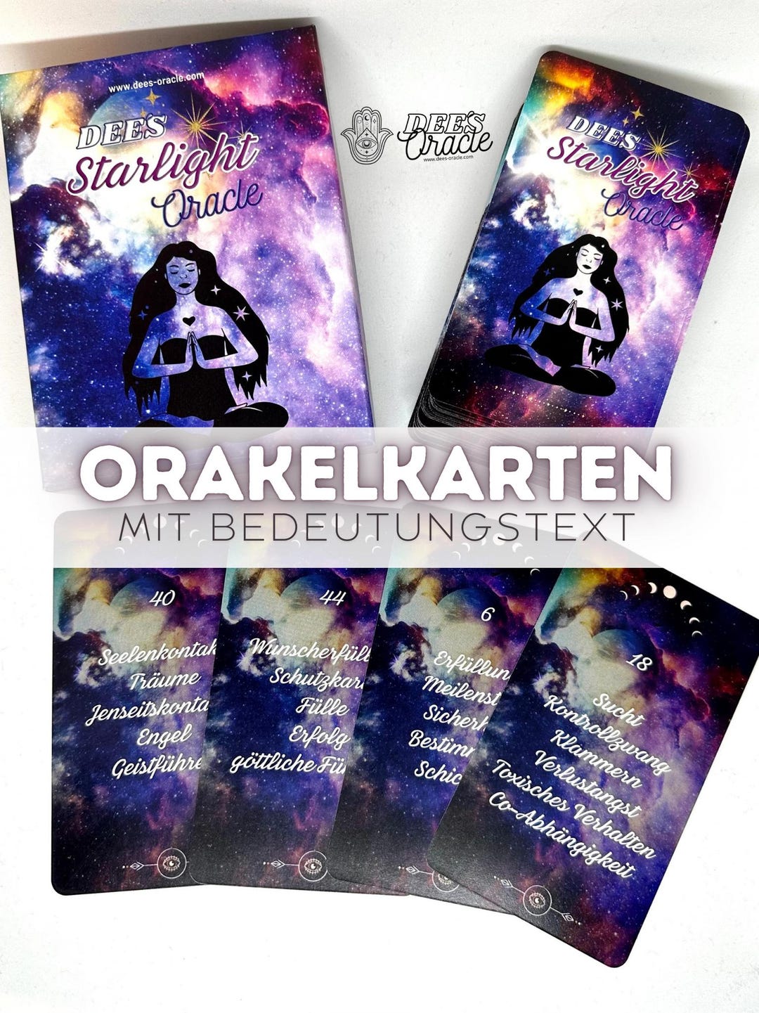 Dee’s Starlight Oracle - ENGLISH VERSION - Divination Cards - Tarot ...