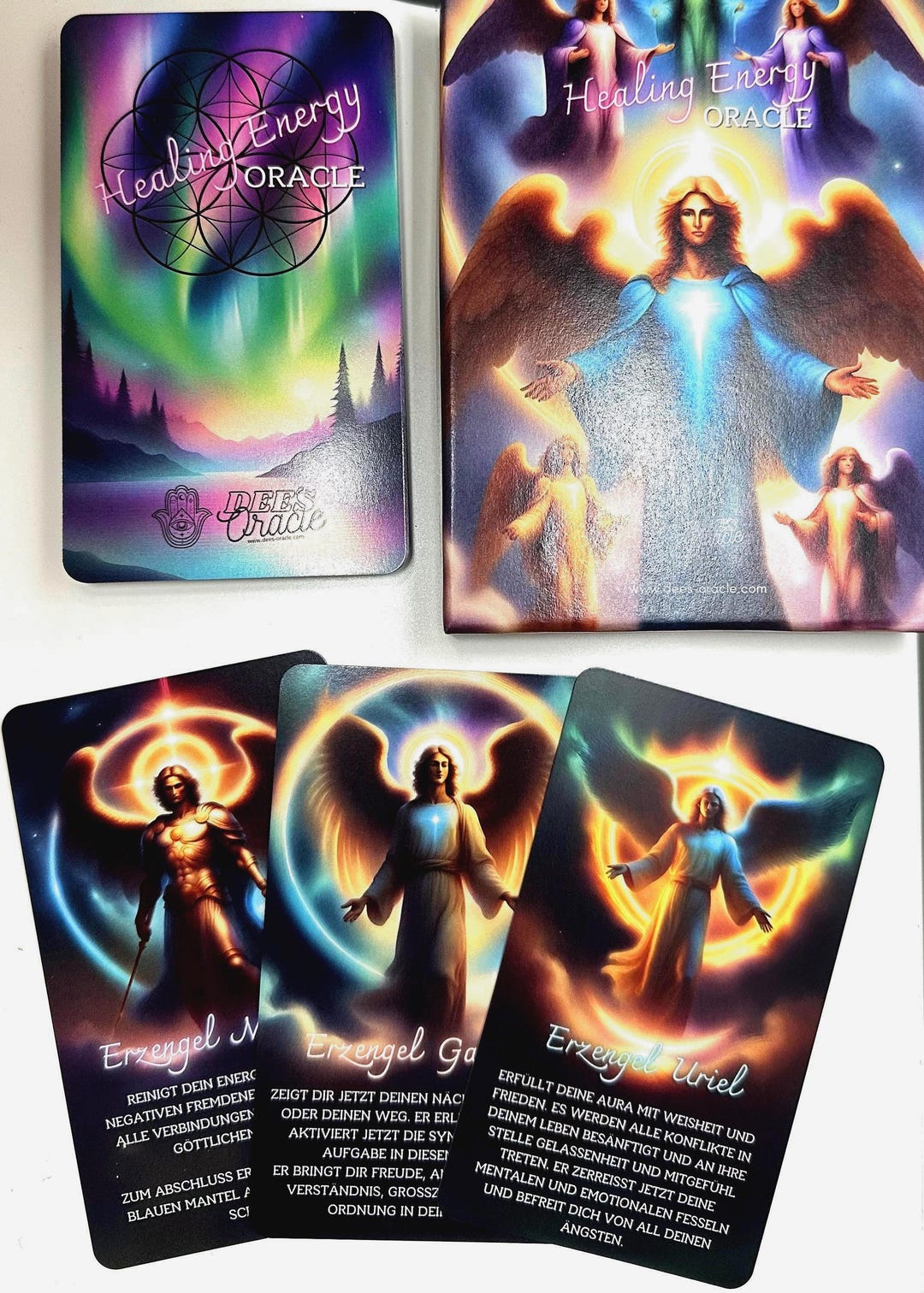 Healing Energy Oracle - Healing Energies From Heaven - Oracle Cards ...