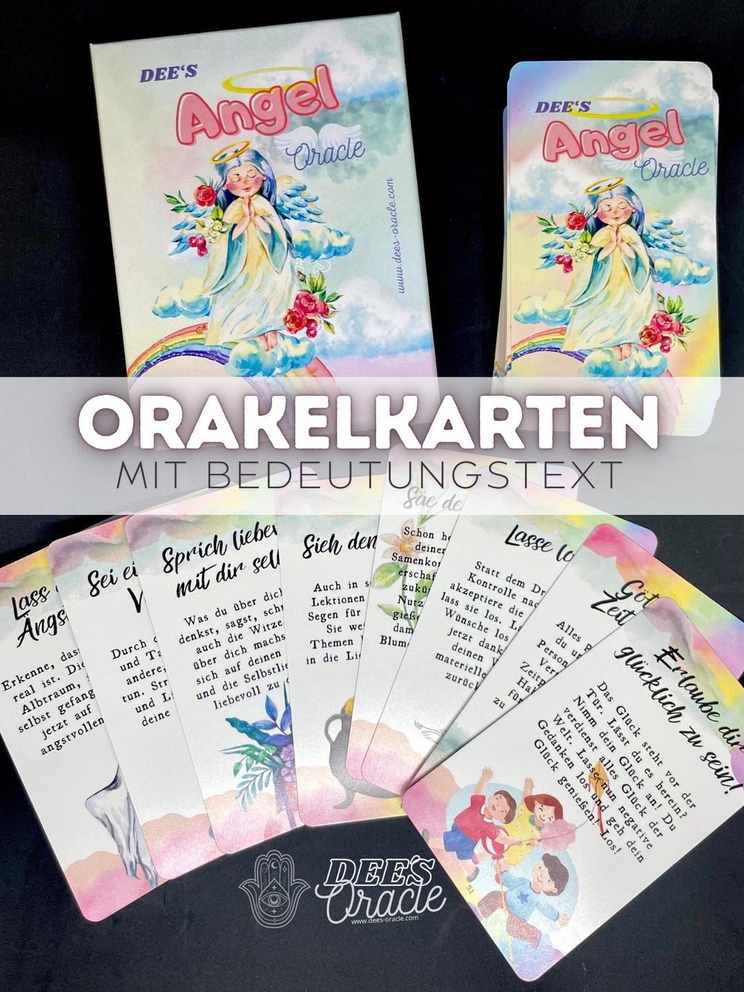 Dee's Angel Oracle - Card Game - Angel Cards - Intuitive Fortune ...