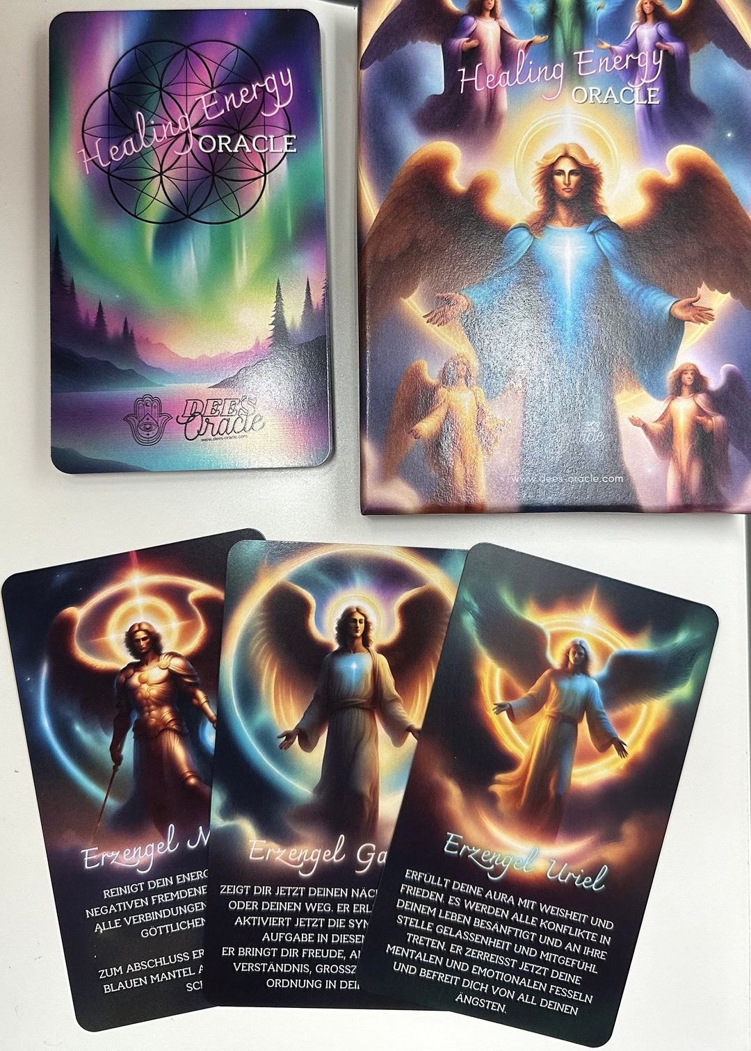 Healing Energy Oracle Healing Energies From Heaven Oracle Cards Fortune ...