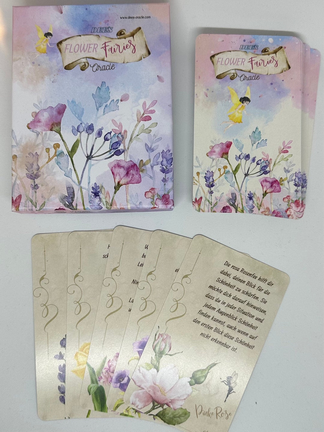 Magic Flower Fairy Oracles Fortune Telling Cards Oracle Cards Lenormand ...
