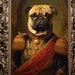 Gothic Pug Dog Victorian Rennasaince Gentleman Fine Art Giclee, Vintage ...