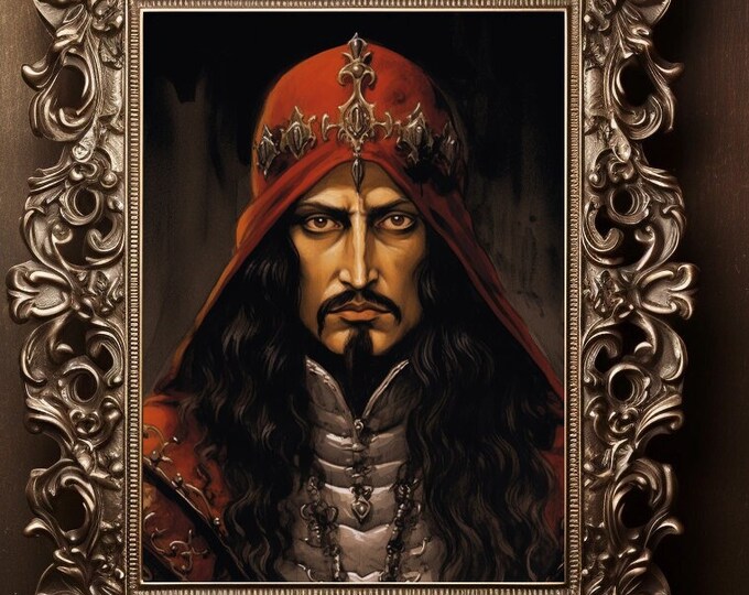Vlad the Impaler Vampire Dracula Transylvania Print Poster - Etsy UK