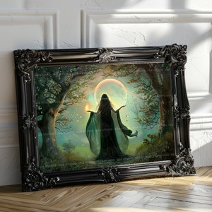 Brigid Celtic Goddess of Healing, Solar Eclipse Nature Awakening, Moon ...