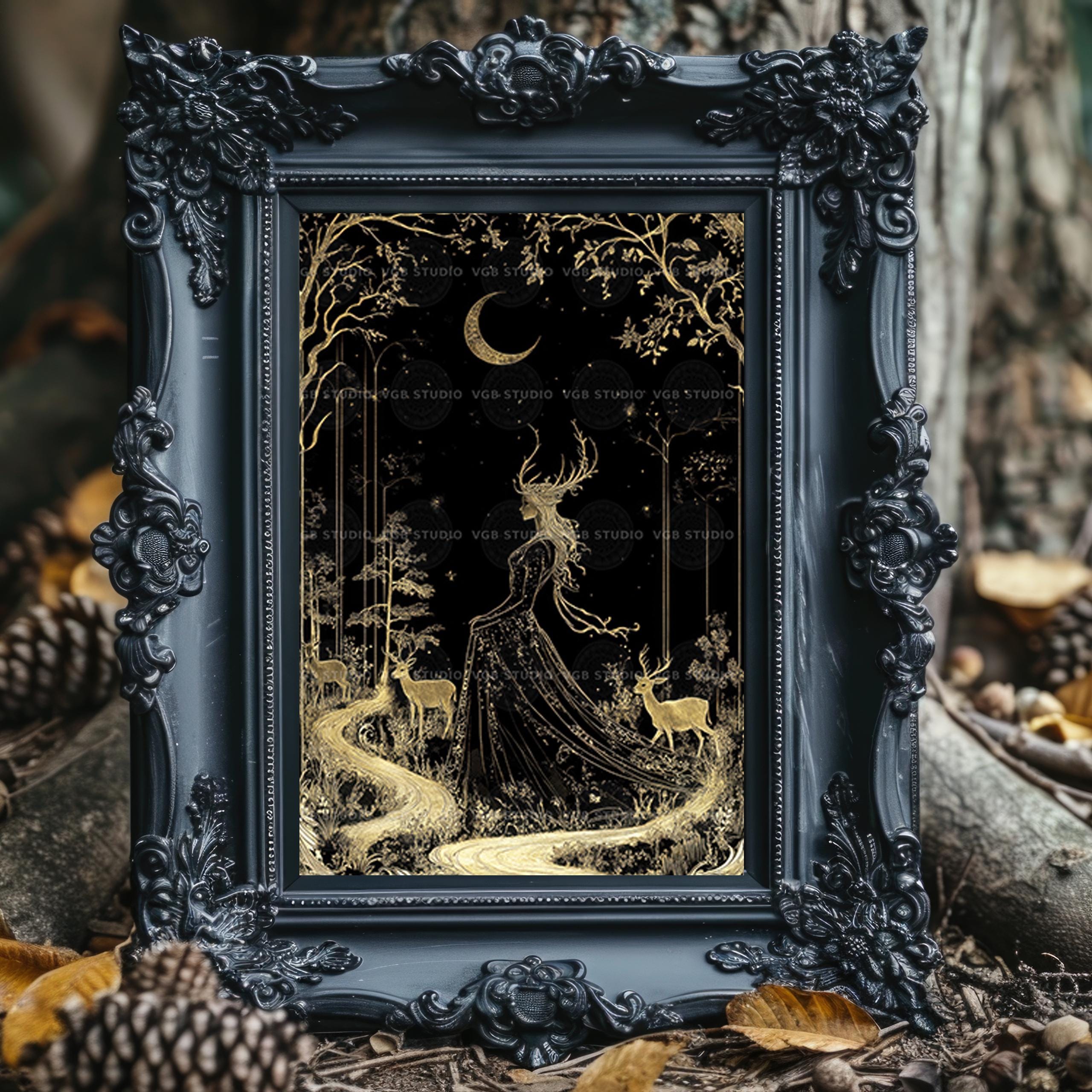 Elen of the Ways Celtic Goddess of Paths and Deer Forest Deity Pagan ...