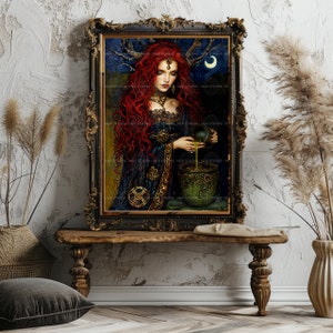 Cerridwen Welsh Celtic Sorceress Goddess Knowledge Magic Deity ...
