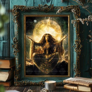 Sophia Greek Gnostic Goddess of Wisdom, Divine Feminine Enlightenment ...