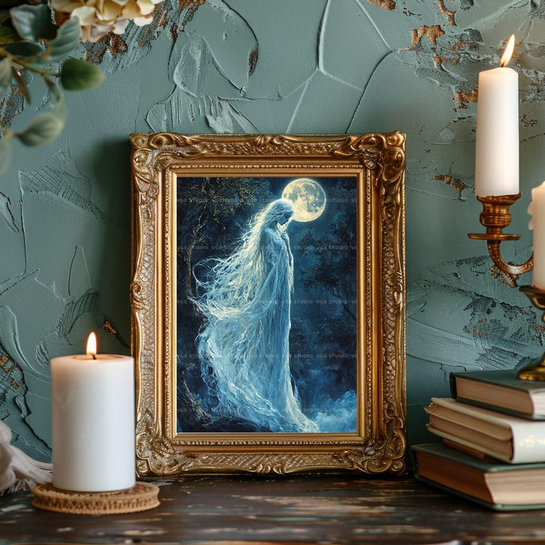 Cliodnha Celtic Banshee Queen Goddess of Beauty and Death Art Print ...