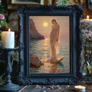 Aphrodite Greek Goddess of Love and Beauty, Birth of Venus Myth Fine ...