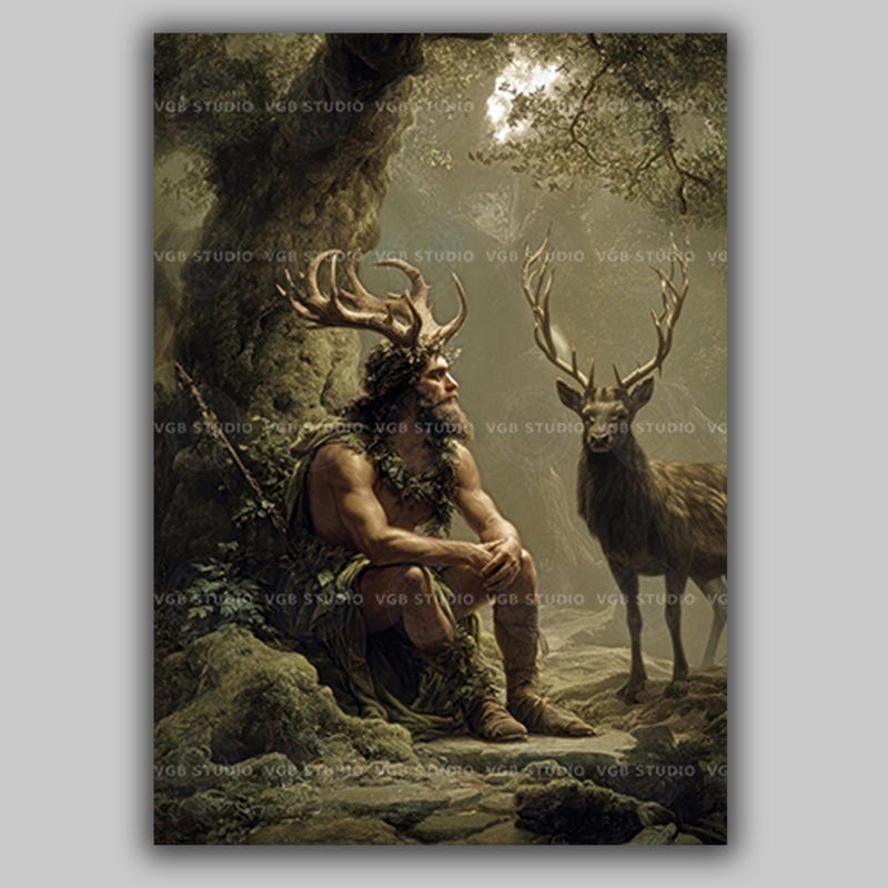 Celtic Stag - Etsy