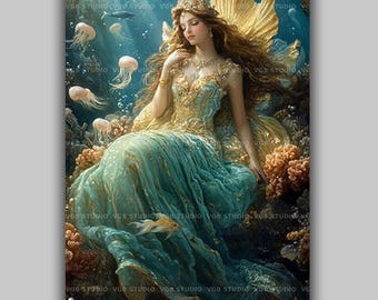Greek Goddess Amphitrite - Etsy