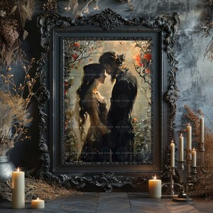 Persephone Hades Underworld Love Story Dark Forest Fine Art Giclee ...