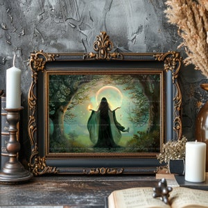 Brigid Celtic Goddess of Healing, Solar Eclipse Nature Awakening, Moon ...