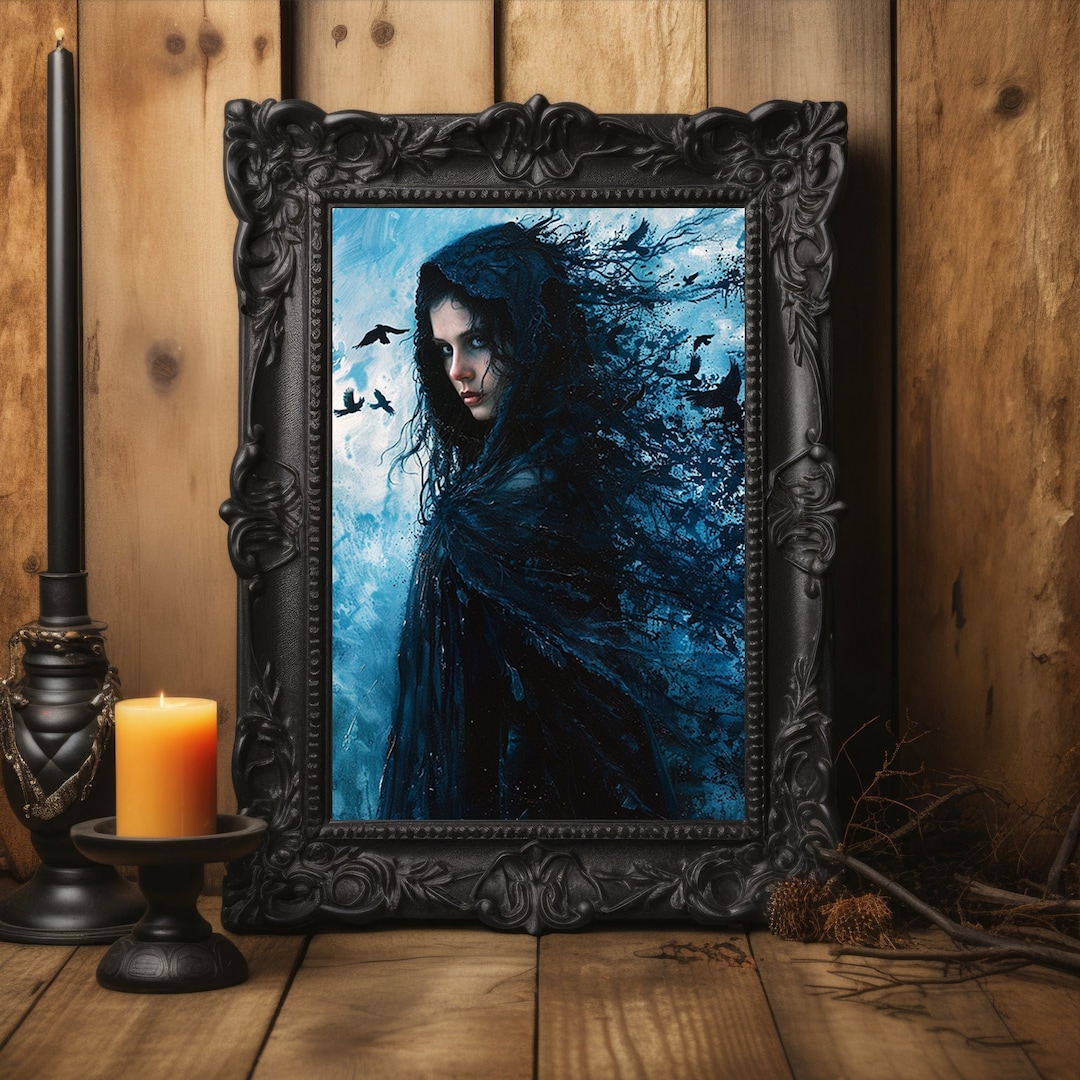 Morrigan Pagan Celtic Goddess Witchcraft Wicca, Witchy Artwork Esoteric ...