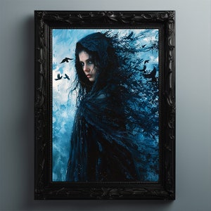 Morrigan Pagan Celtic Goddess Witchcraft Wicca, Witchy Artwork Esoteric ...